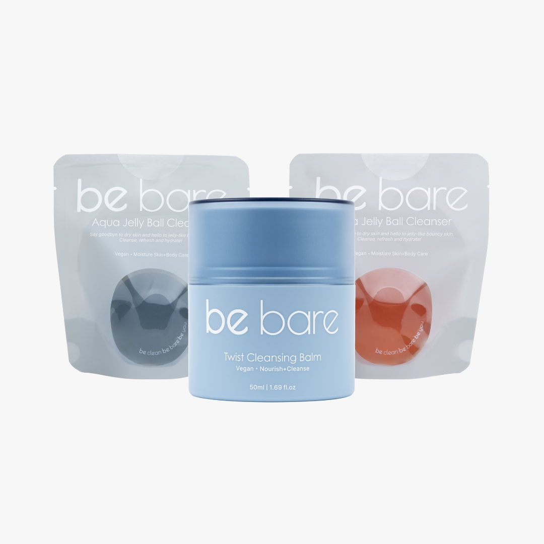be bare Double Cleansing Kit | Skincare | K-Beauty | Naisture