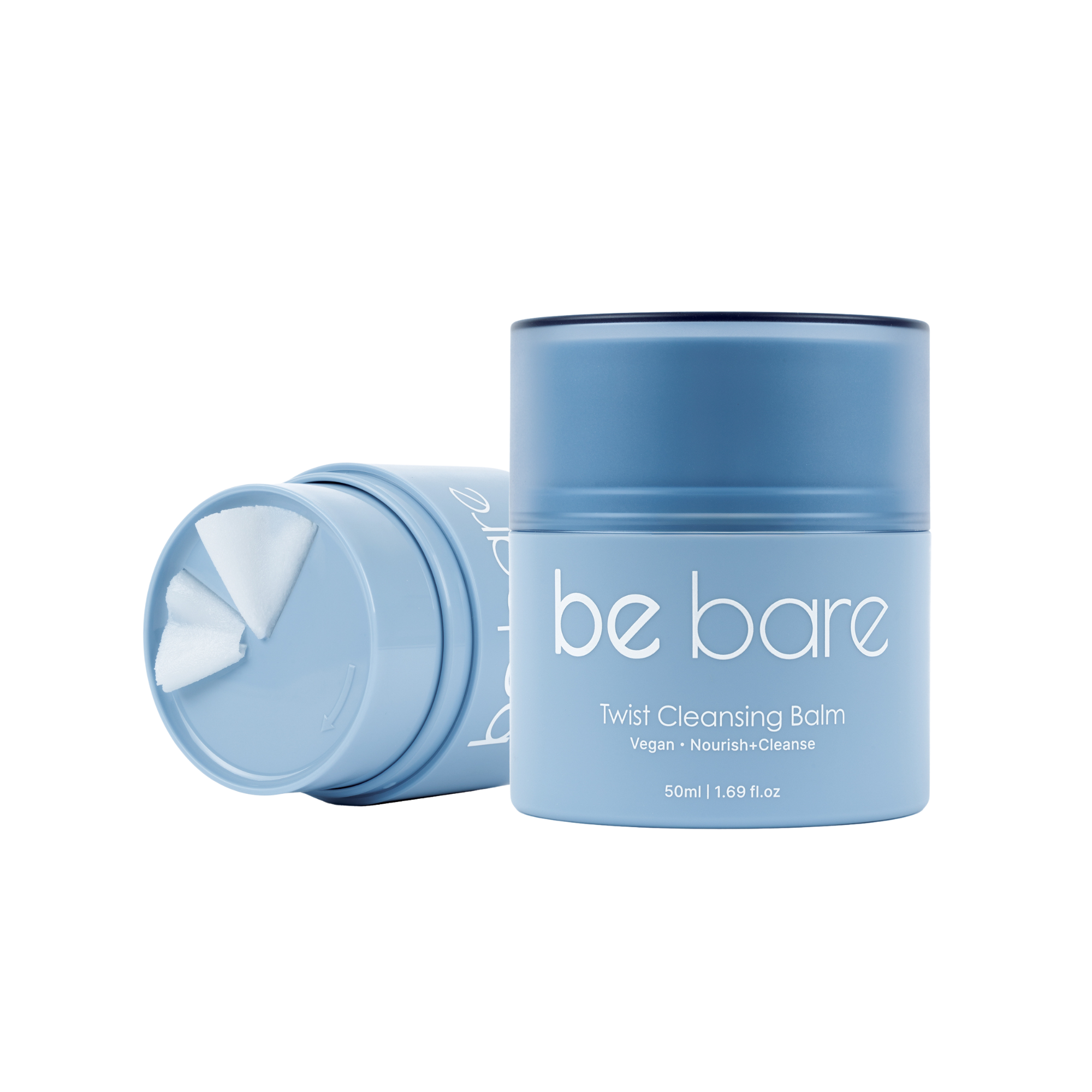 Bebare Twist Cleansing Balm - Hydrating Balm-to-Oil Makeup Remover ...
